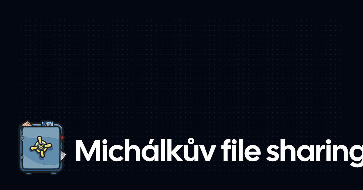 Using Obsidian Image Uploader - Michálkův file sharing :3